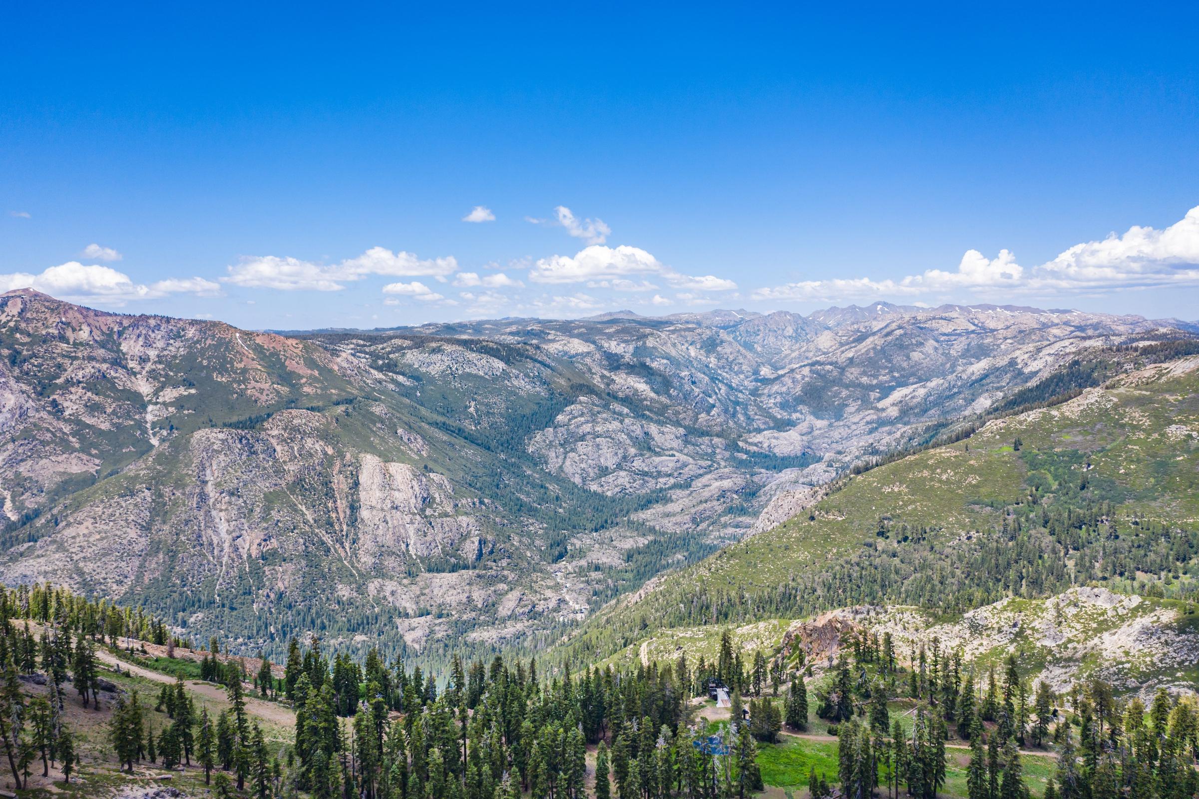 Bear Valley Drone Landscape of Valley | Kevin Hou Photography