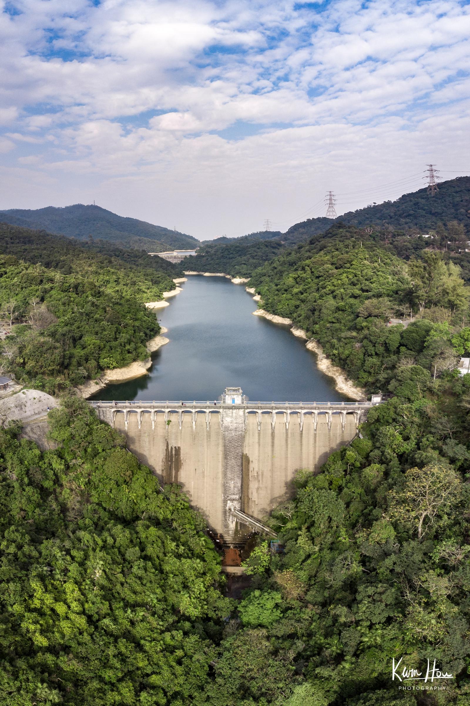 Shek Lek Pui Reservoir Drone (Vertical) | Kevin Hou Photography